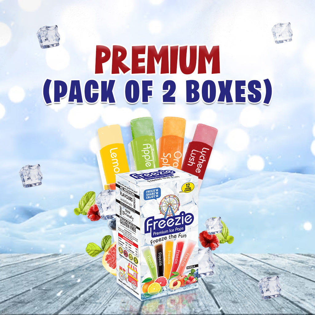 Premium Flavors Pack of 2 boxes (24 pcs) – Freezie.pk